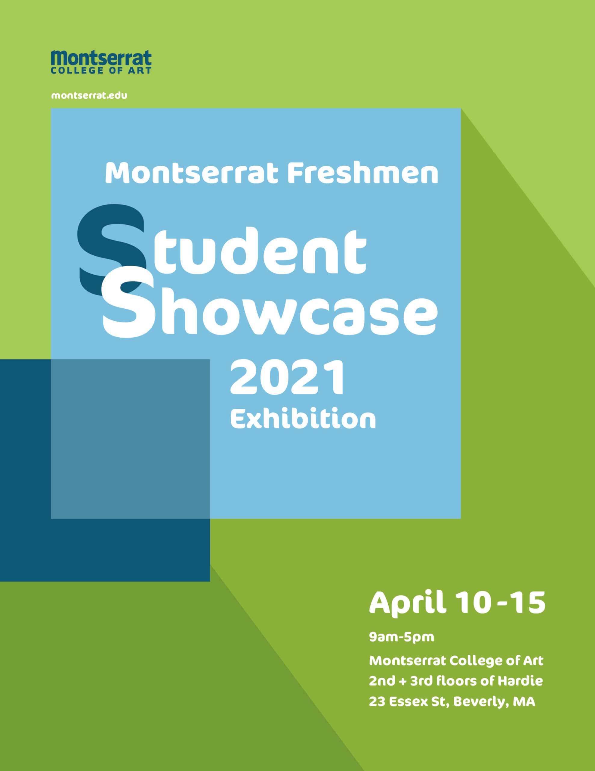 Freshman Student Showcase 2021 - Montserrat College of Art