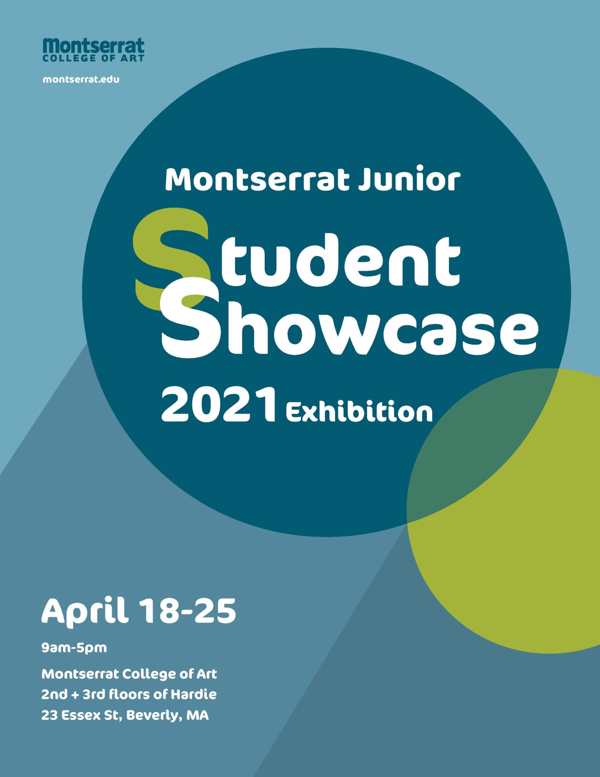 Junior Student Showcase 2021 - Montserrat College of Art